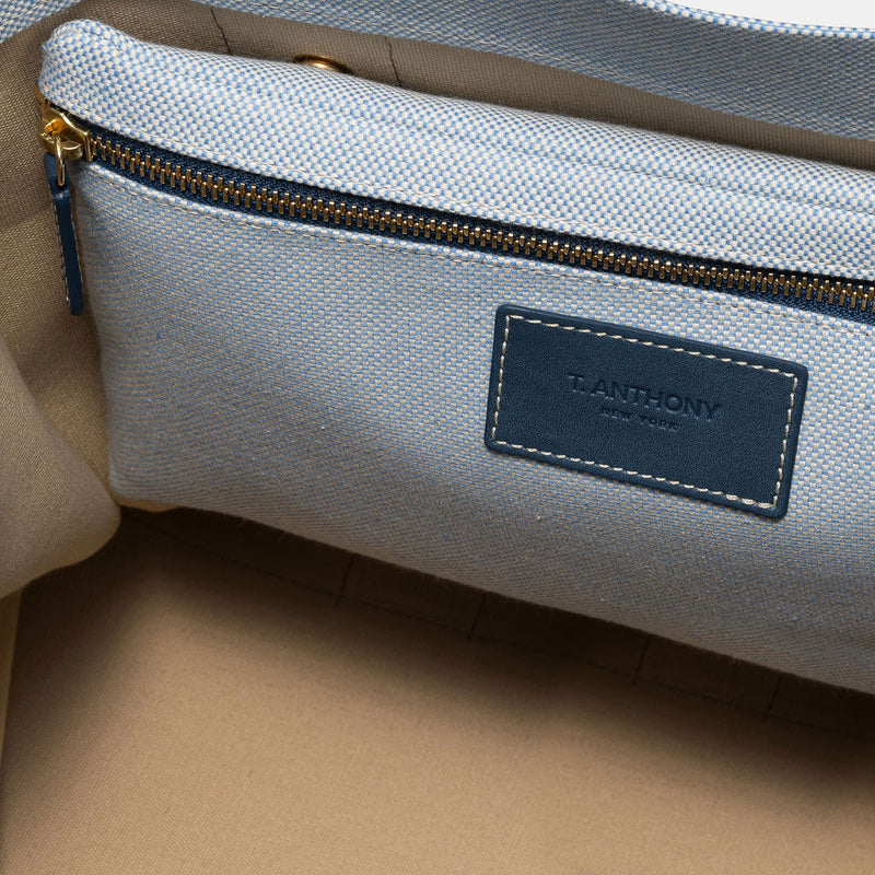 TWO TONE TOTE – T. Anthony